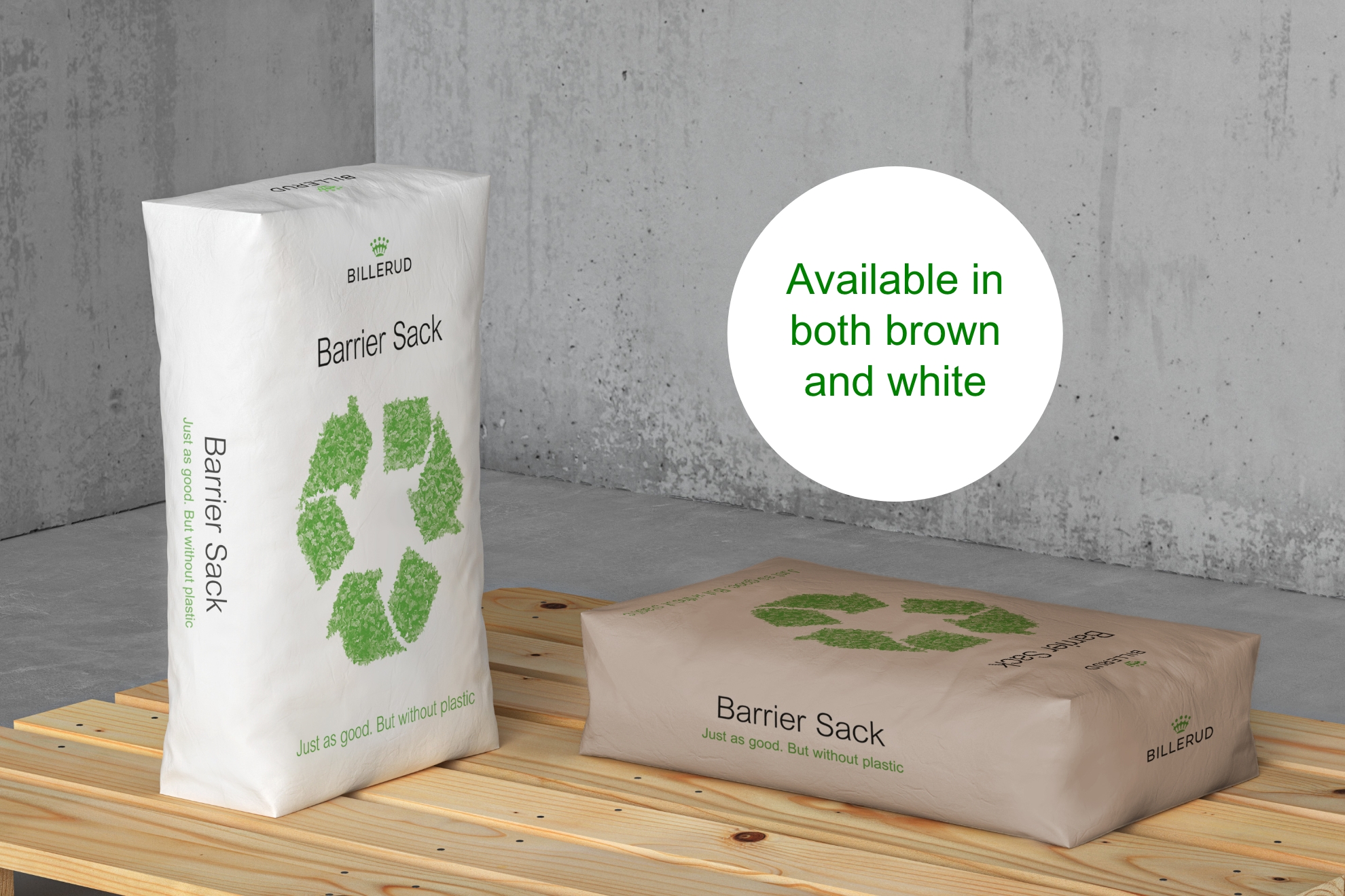 Just as good, but without plastic