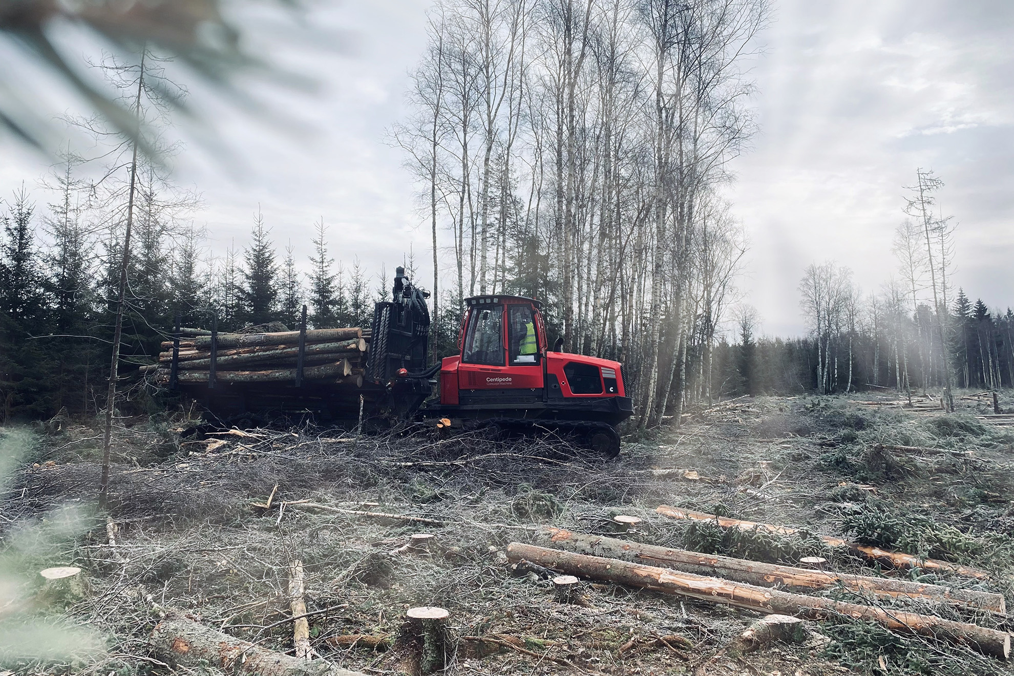 Billerud is developing a sustainable forest machine for the future