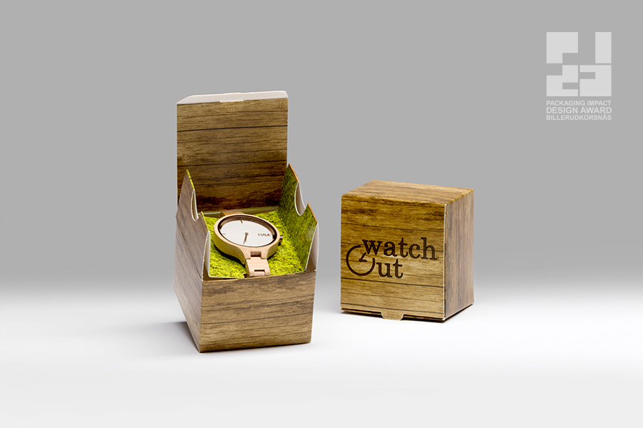 Smart popup packaging for wristwatches wins PIDA Germany 2017 - Billerud