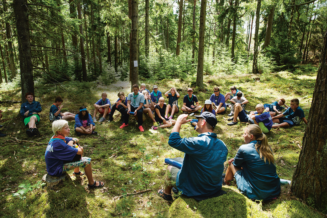 Skogen förenar 63 000 scouter – Billerud